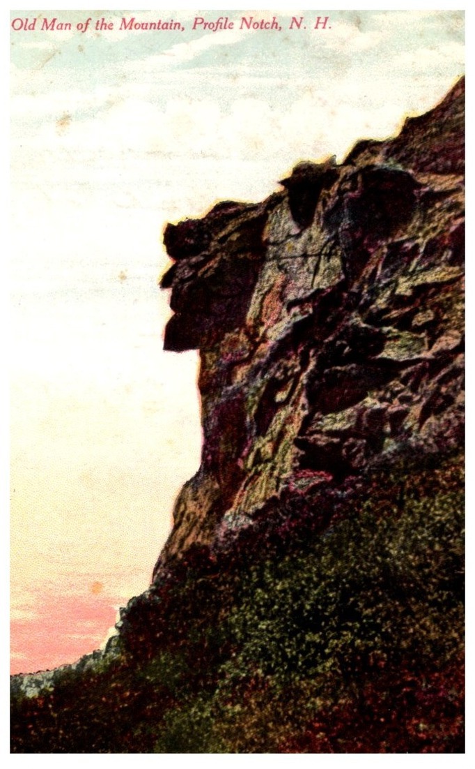 New Hampshire Profile Notch , Old man of the mountain | United States ...