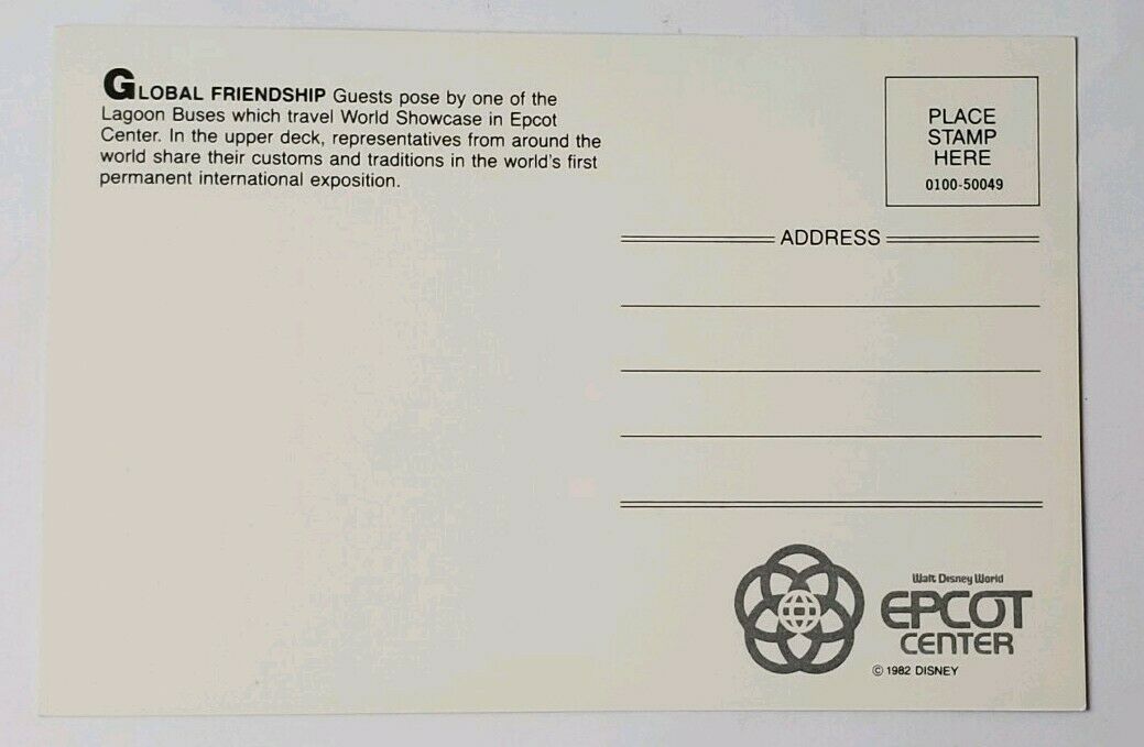 4 Walt Disney World Epcot Center Showcase Canada France Morocco ...