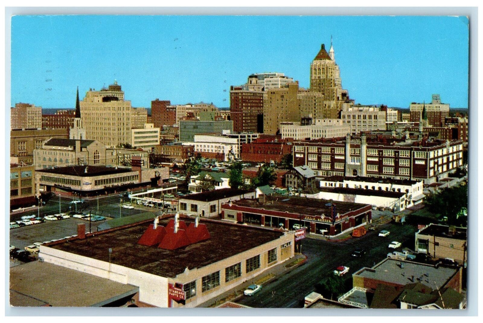 1960 The Skyline Of Downtown Oil Capital Of World Tulsa Oklahoma OK ...