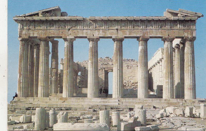 BF14816 athenes la parthenon greece front/back image | Europe - Greece ...