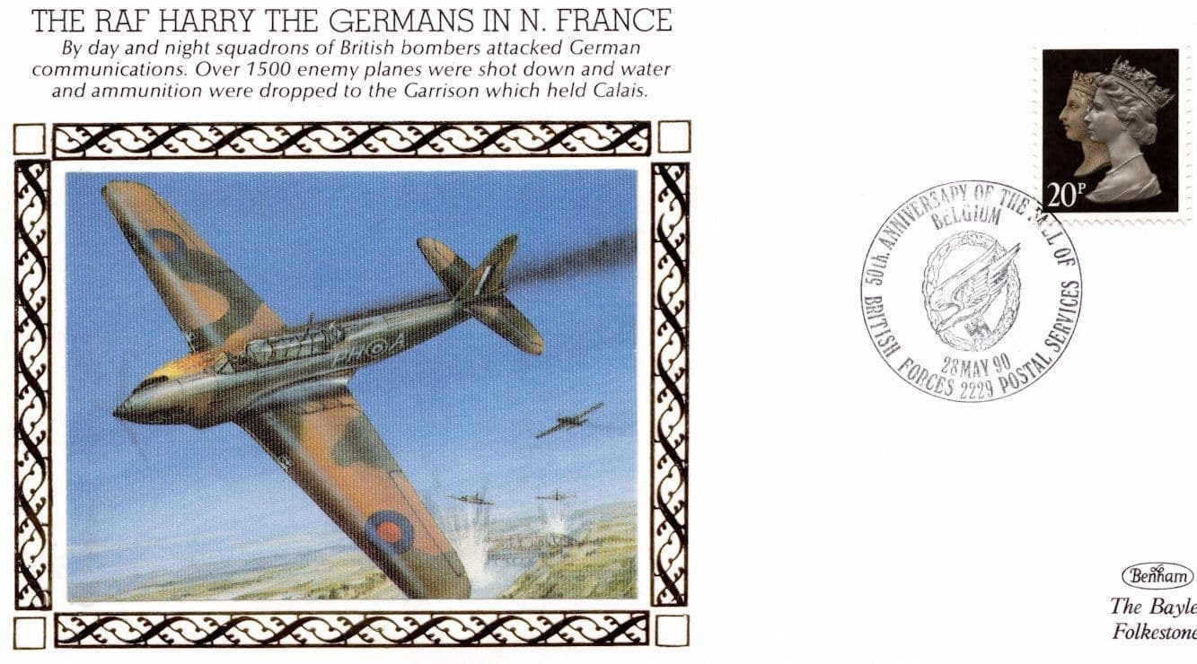 RAF Harry The Germans In France WW2 War WW2 First Day Cover | Topics ...