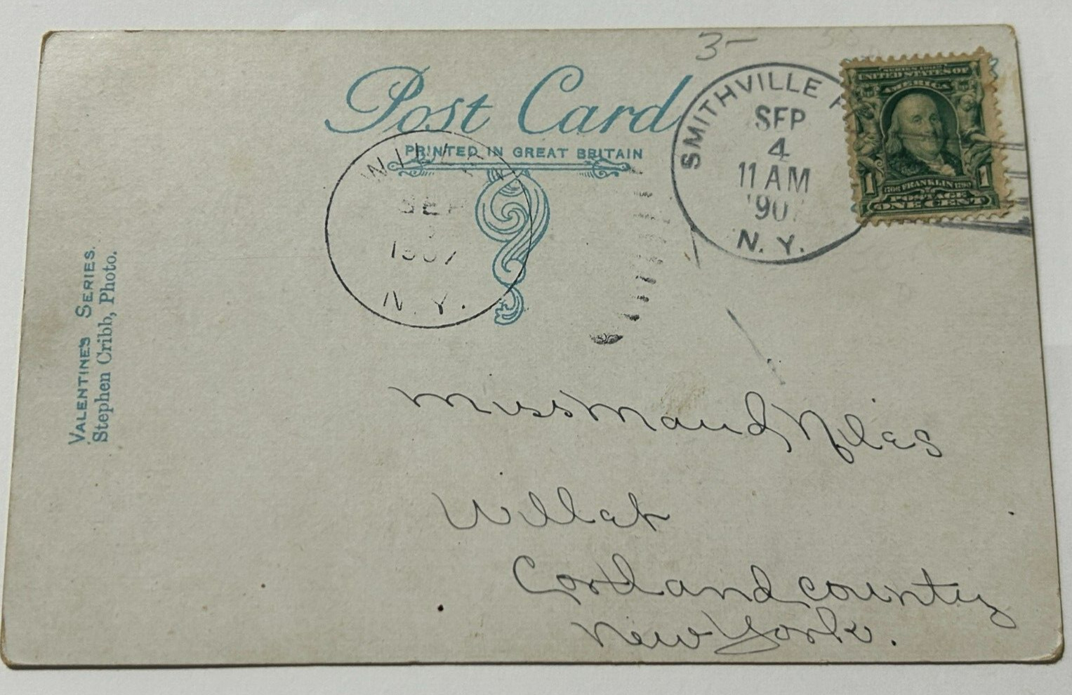 HMS Leviathan Cruiser Ship Royal Navy Vintage Postcard WWI Era 1907 ...