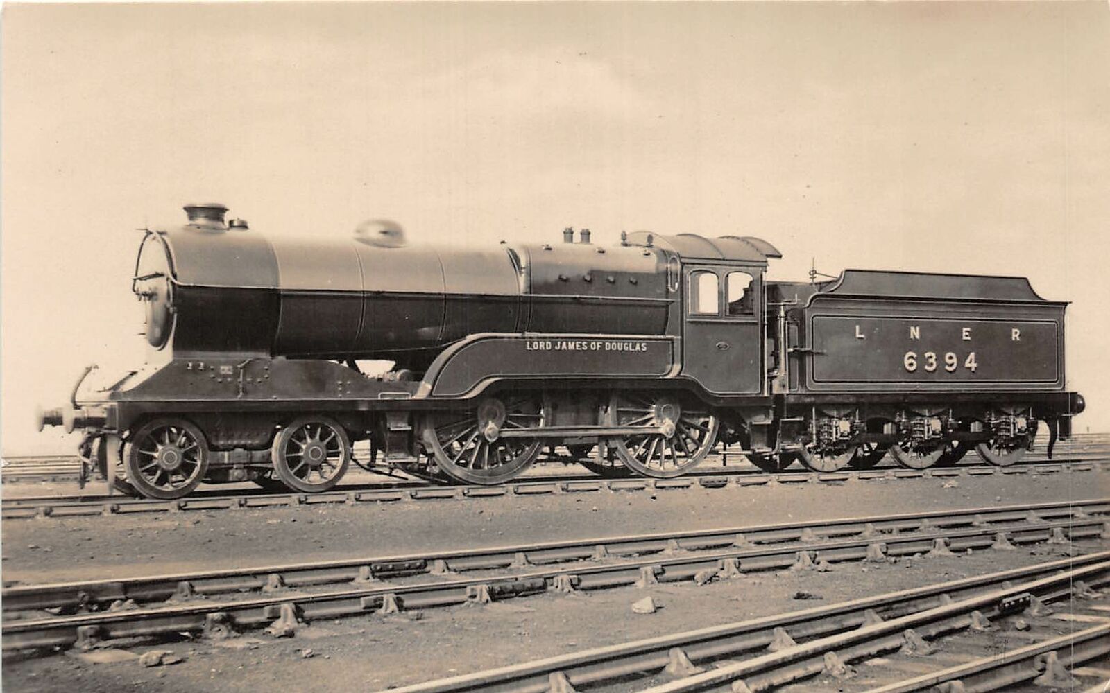 Lot 63 train railway lord james of douglas LNER uk real photo | Topics ...