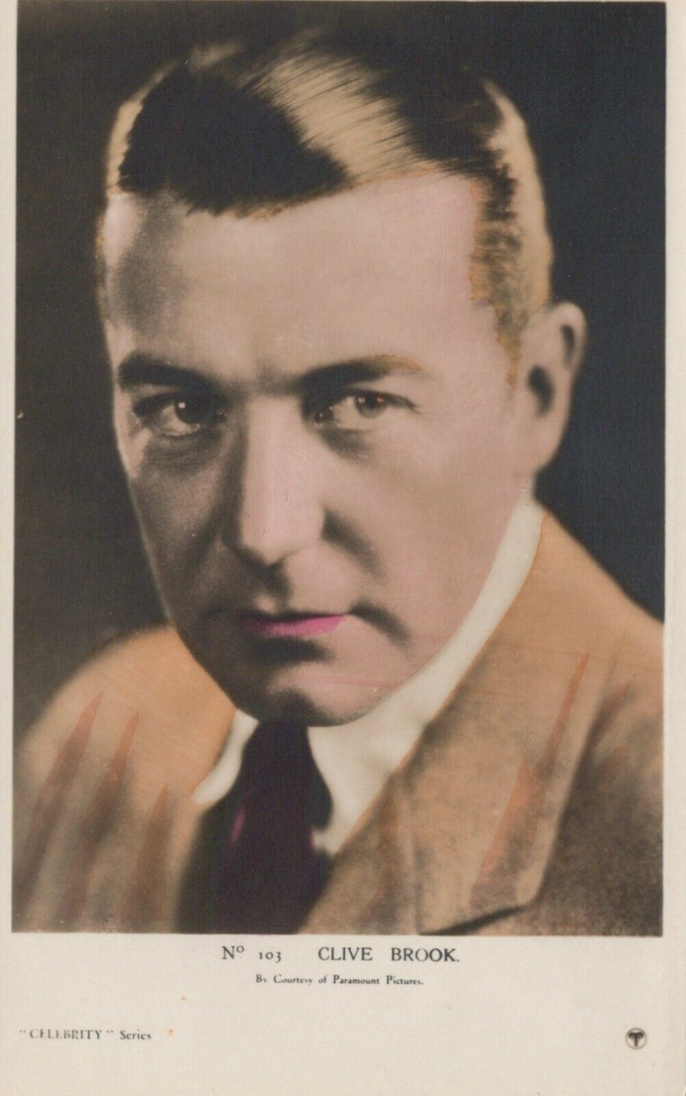 Film Star Postcard - Actor Clive Brook, Paramount Pictures RS24207 ...