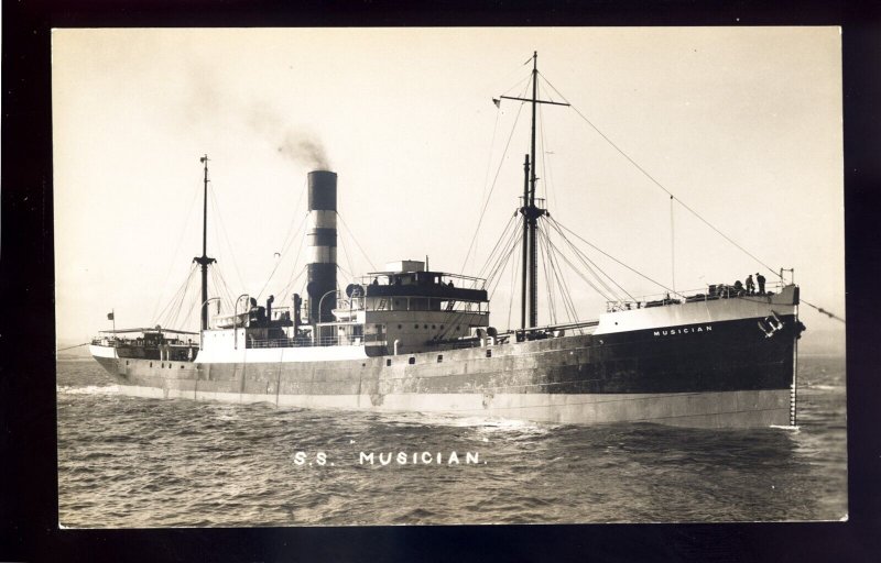 bf2168 - Harrison Line Cargo Ship - Musician - built 1919 - B Feilden ...