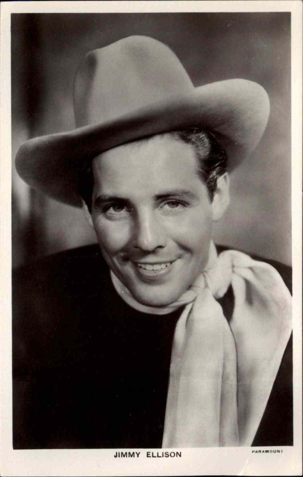 Jimmy Ellison Cowboy Actor Paramount c1930s-40s RPPC Real Photo Vintage ...