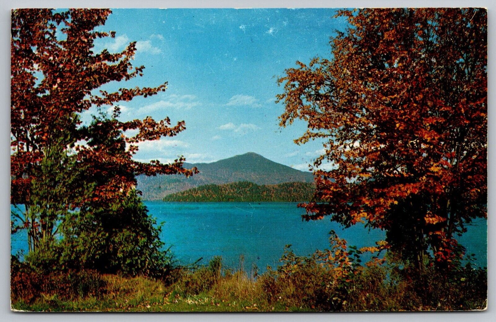 Autumn Vista Fall Foliage Dexter Beauty Scene Postcard | Other ...