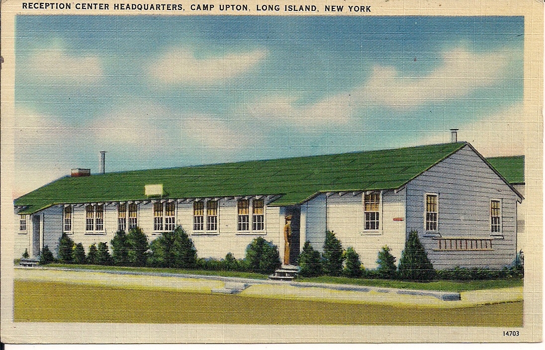 Camp Upton NY Army Base, Cancel, Yaphank, Long Island, WWII 1942 ...