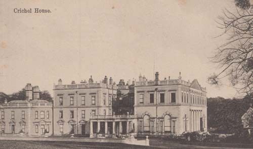Moor Crichel House Dorset Village Antique Tudor Home Postcard | Europe ...