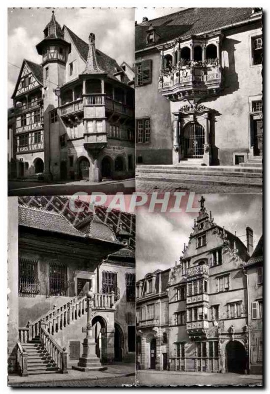 Modern Postcard Colmar Pfister house Former headquarters of the Justice ...