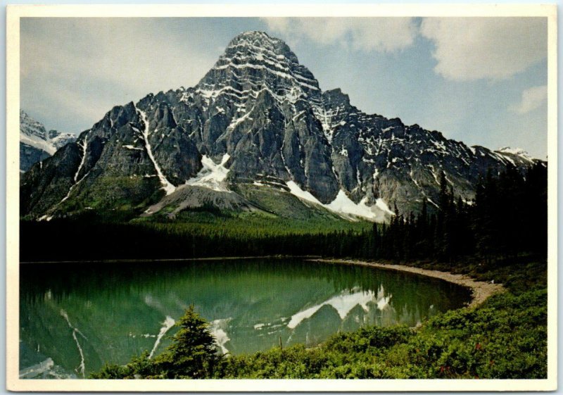 Mt. Chephren and Lower Waterfowl Lake - Banff National Park - Alberta ...