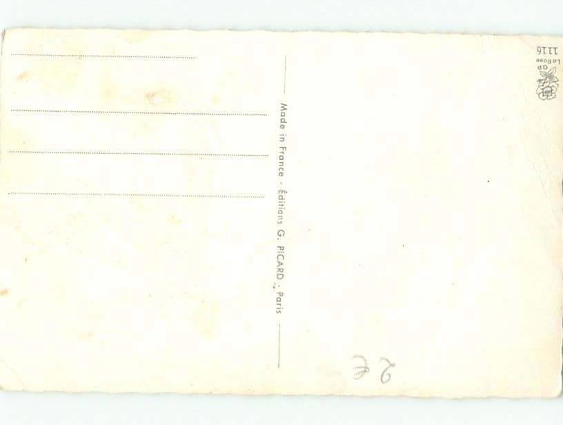 Old Foreign Postcard Risque signed SEXY FRENCH GIRLS UNDER THE TREE ...