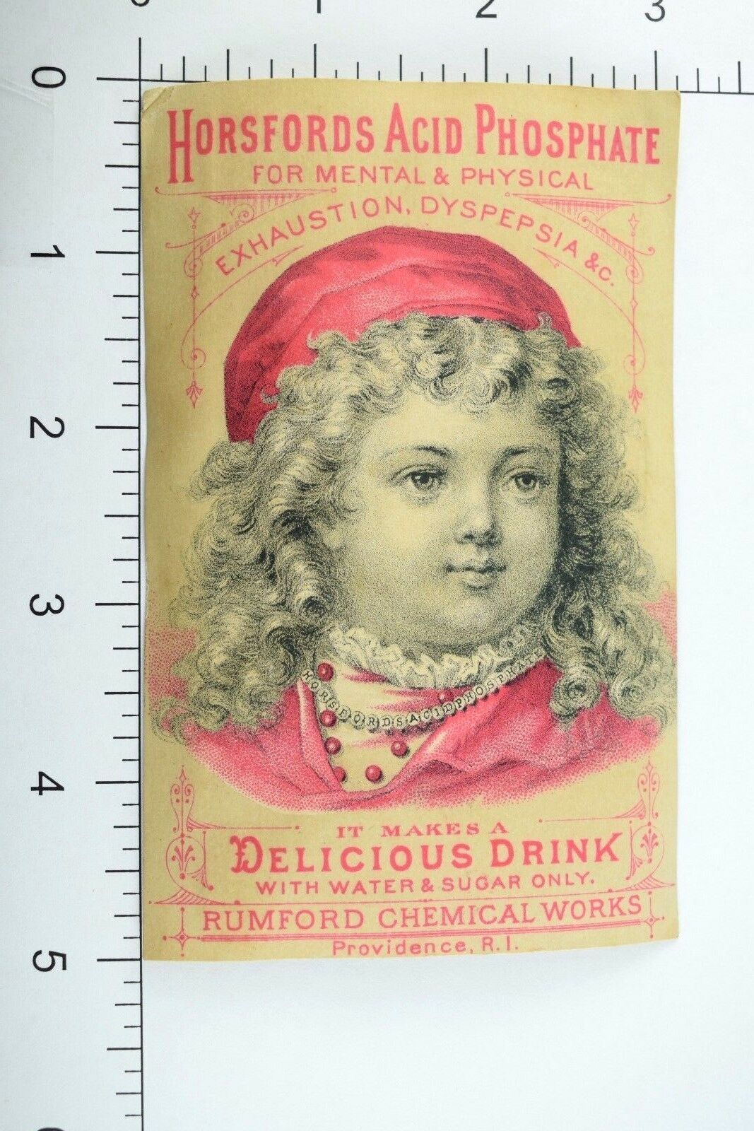 1880's-1890's Prof. Horsford's Acid Phosphate R. I. Victorian Trade ...