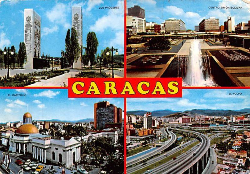 Caracas Venezuela Postal Used Unknown | Latin & South America - South ...