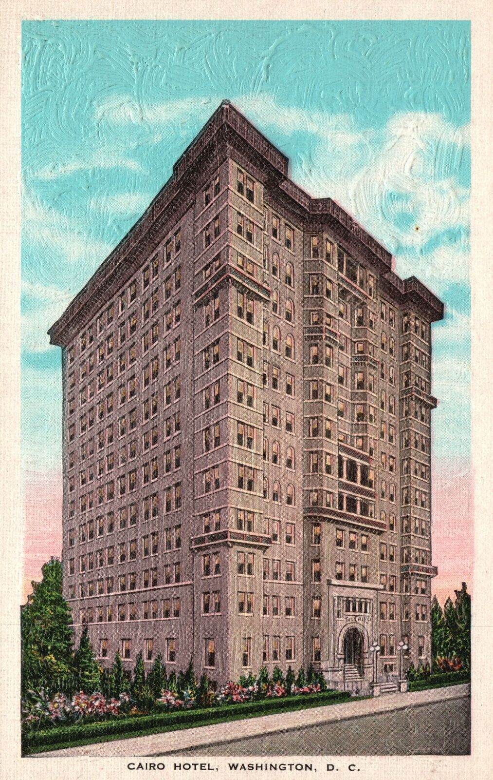 Vintage Postcard 1920's Cairo Hotel Building Washington D.C. | United ...
