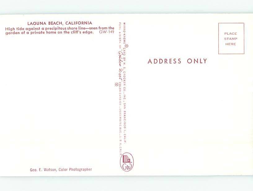 Pre-1980 PANORAMIC Laguna Beach - Near Newport & Anaheim & Huntington ...