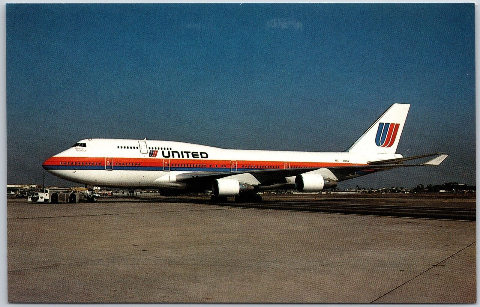 Airplane United Boeing 747-422 N171UA "Spirit Seattle II" 422 Model ...