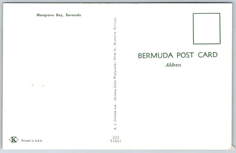 Mangrove Beach Bermuda 1950-60s Postcard Boats Ocean Beach | Latin ...