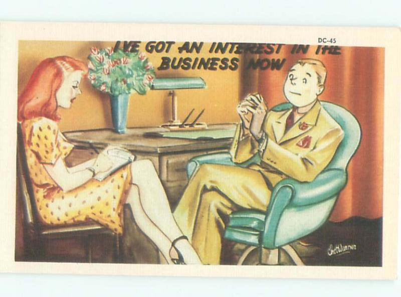 Linen Risque SEXY GIRL AT THE OFFICE AC6877@ | Topics - Risque - Women ...