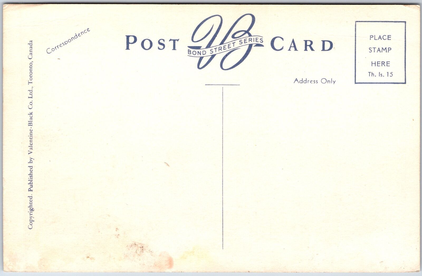 Vintage Postcard Passing Under the Main Span of the Thousand Islands ...