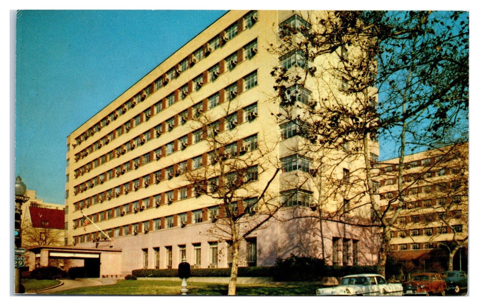 1950s/60s Meridian Hill, Hotel for Women, Washington, DC Postcard ...