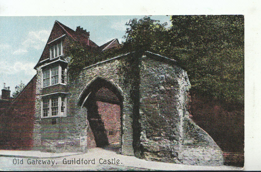 Surrey Postcard - Old Gateway - Guildford Castle - Ref 20050A | Europe ...