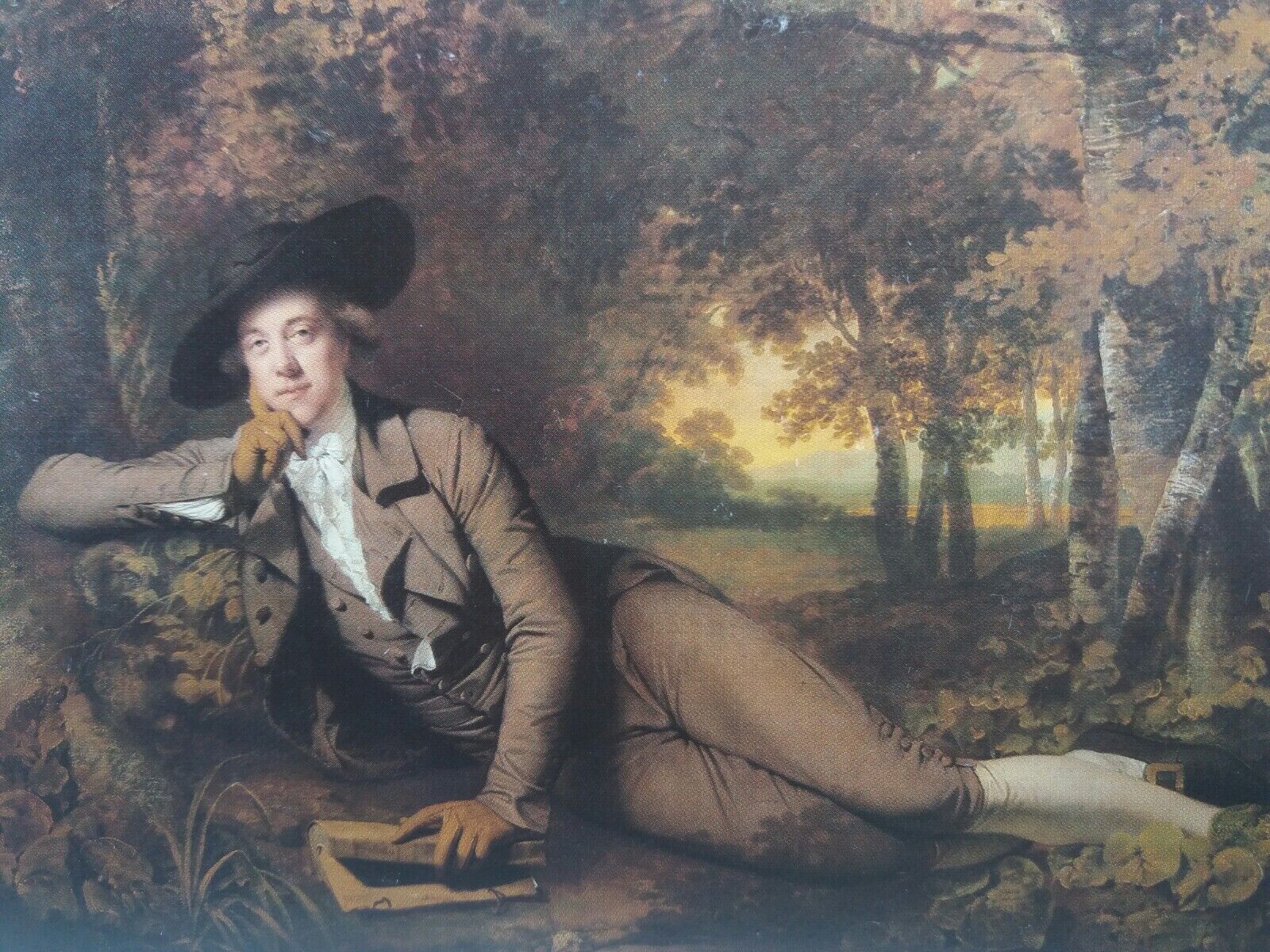 Sir Brooke Boothby 1781 by Joseph Wright of Derby Vintage Art Painting ...