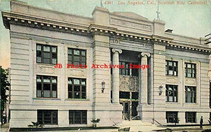 CA, Los Angeles, California, Scottish Rite Cathedral Church, Koeber No ...
