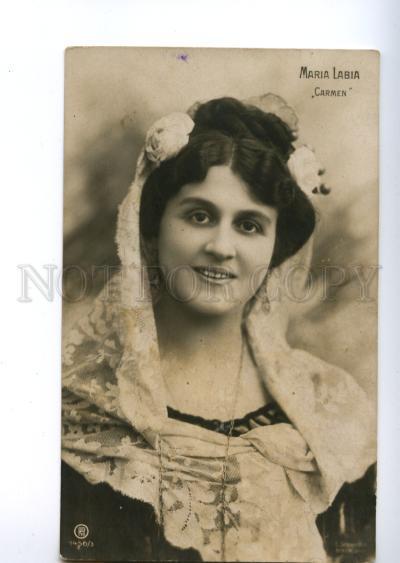 138860 Maria LABIA Italian OPERA Singer CARMEN vintage PHOTO | Topics ...