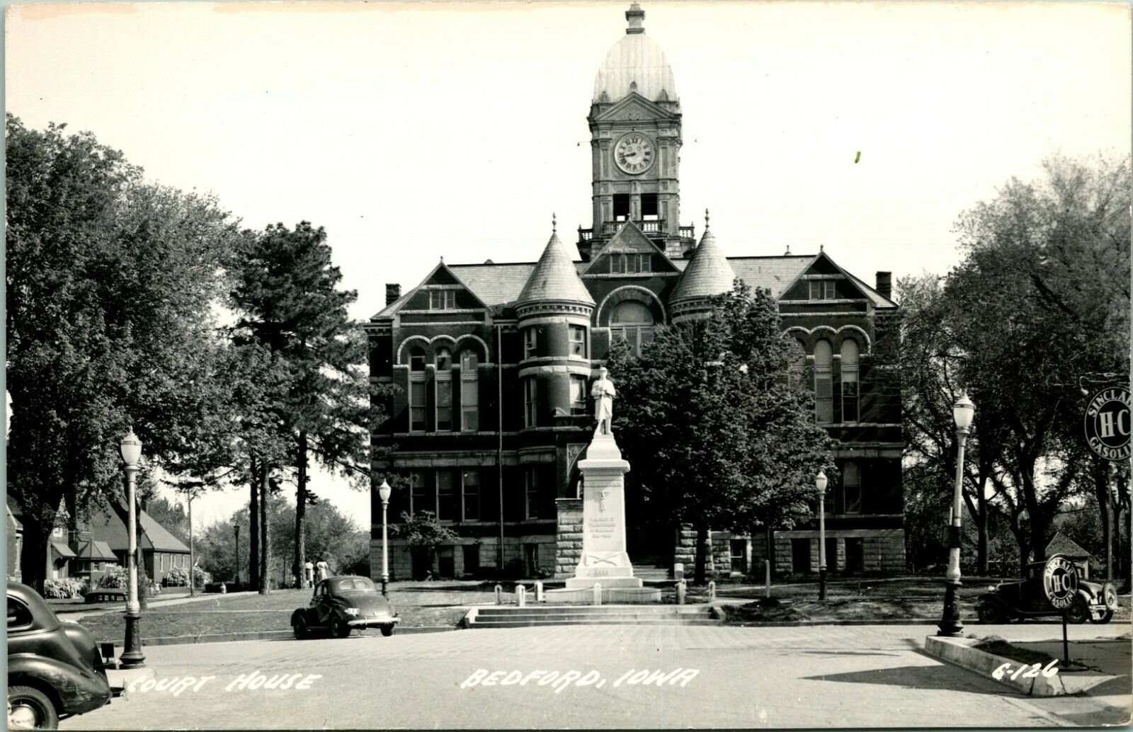Postal De Colección Foto Real Postal 1940s Court House & monumento ...