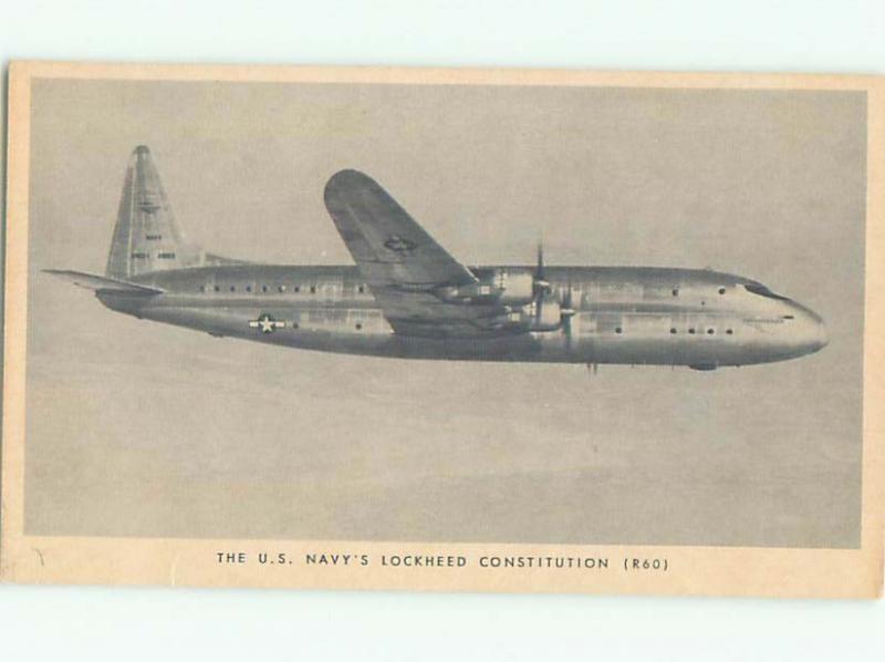 1940's Military airplane US AIR FORCE LOCKHEED CONSTITUTION AIRPLANE ...