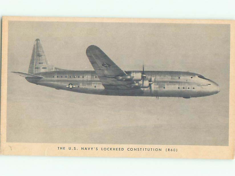 1940's Military airplane US AIR FORCE LOCKHEED CONSTITUTION AIRPLANE ...