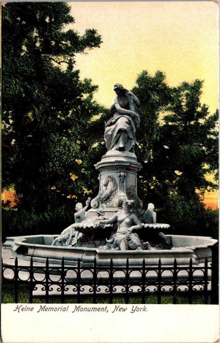 New York City Bronx The Heine Memorial Monument | United States - New ...