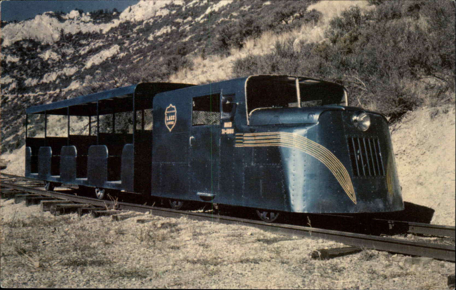 Montana MT Jeep Railway Lewis & Clark Cavern Train c1950s-60s Vintage ...