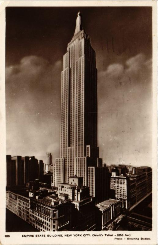 CPA AK USA Empire State Building, New York City (a763) | Other ...