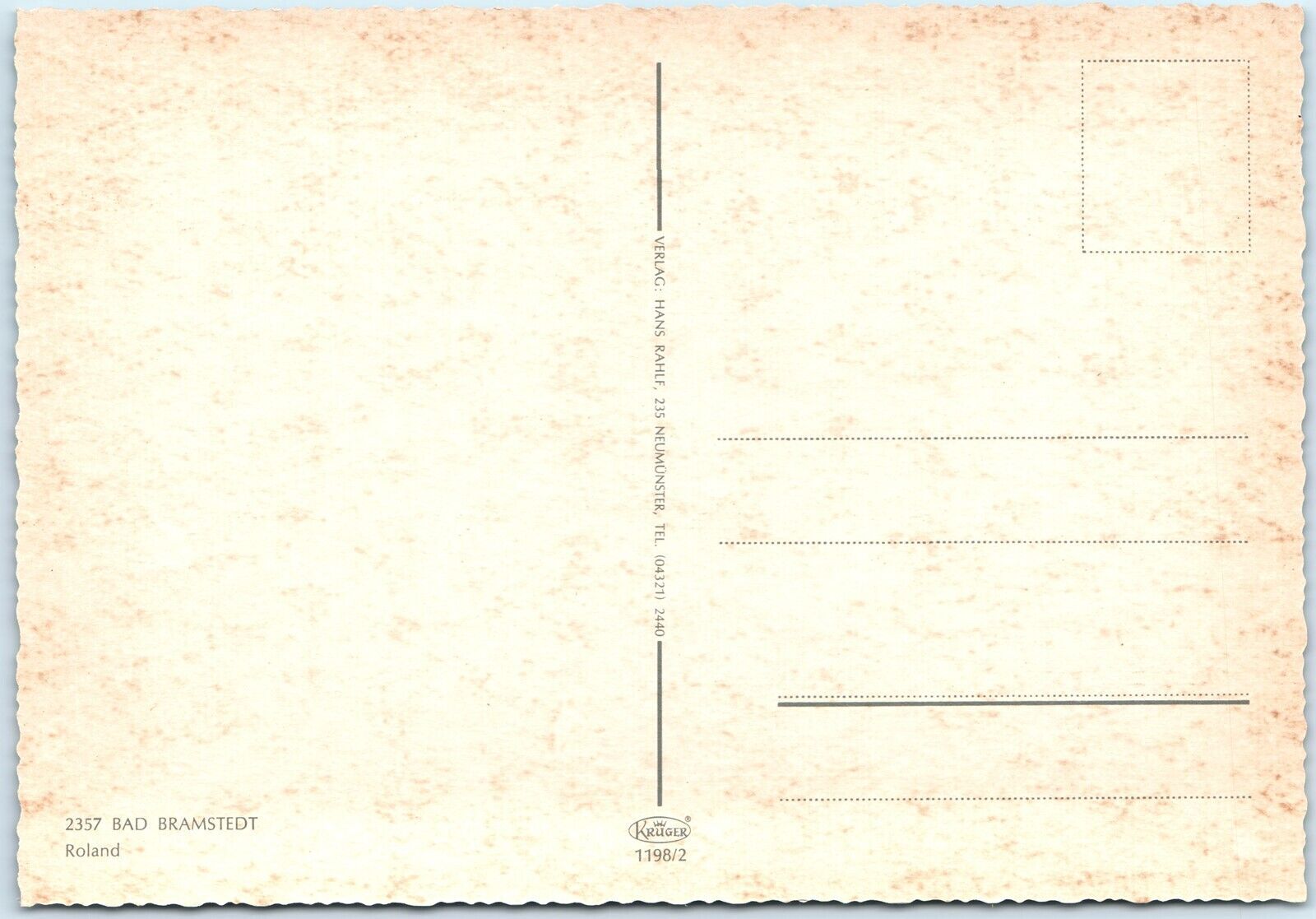 c1970s Bad Bramstedt, Germany Roland Statue Town Square Flowerbed ...