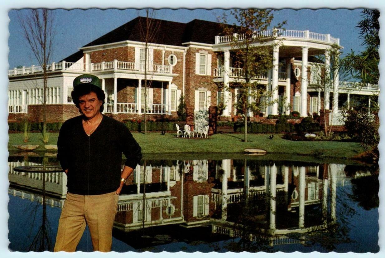 HENDERSONVILLE, Tennessee TN ~ Conway Twitty TWITTY CITY Map 4"x6 ...