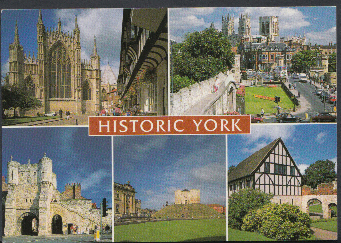 Yorkshire Postcard - Views of Historic York RR2912 | Europe - United ...