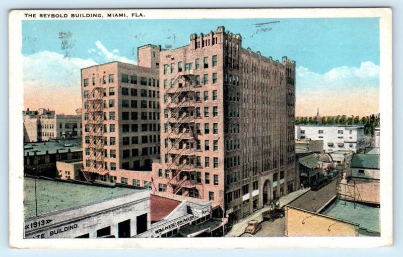 MIAMI, Florida FL ~First Street SEYBOLD BUILDING Now Jewelry Store 1931 ...