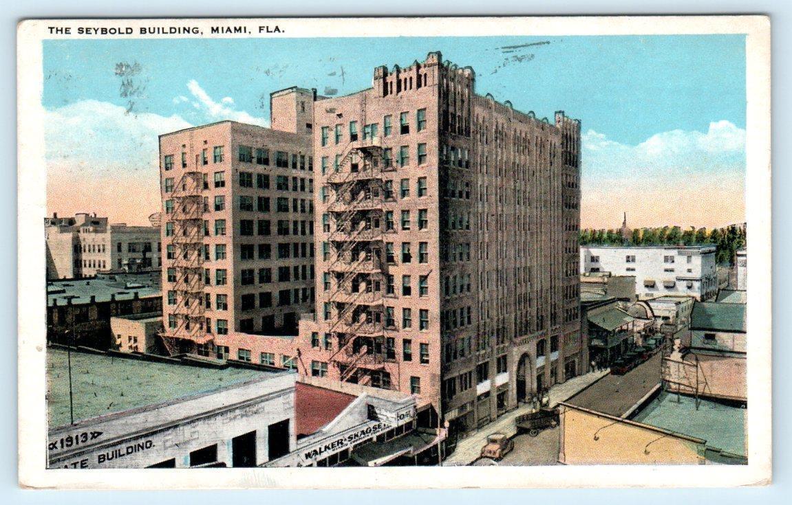 MIAMI, Florida FL ~First Street SEYBOLD BUILDING Now Jewelry Store 1931 ...