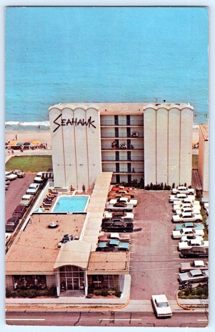 1950-60'S Seahawk Motel Virginia Beach VA Swimming Pool Classic Cars ...