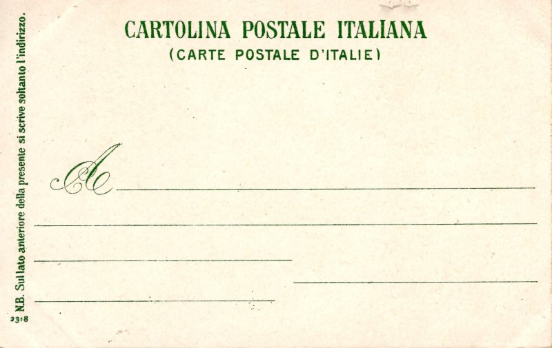 Capri, Italy - The Island seen from the Sea - Bay of Naples - c1905 ...