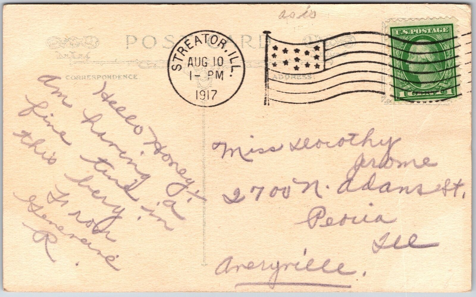 1917 You Said You Didn't Like My Complexion, Young Girl, Rosy Cheeks ...