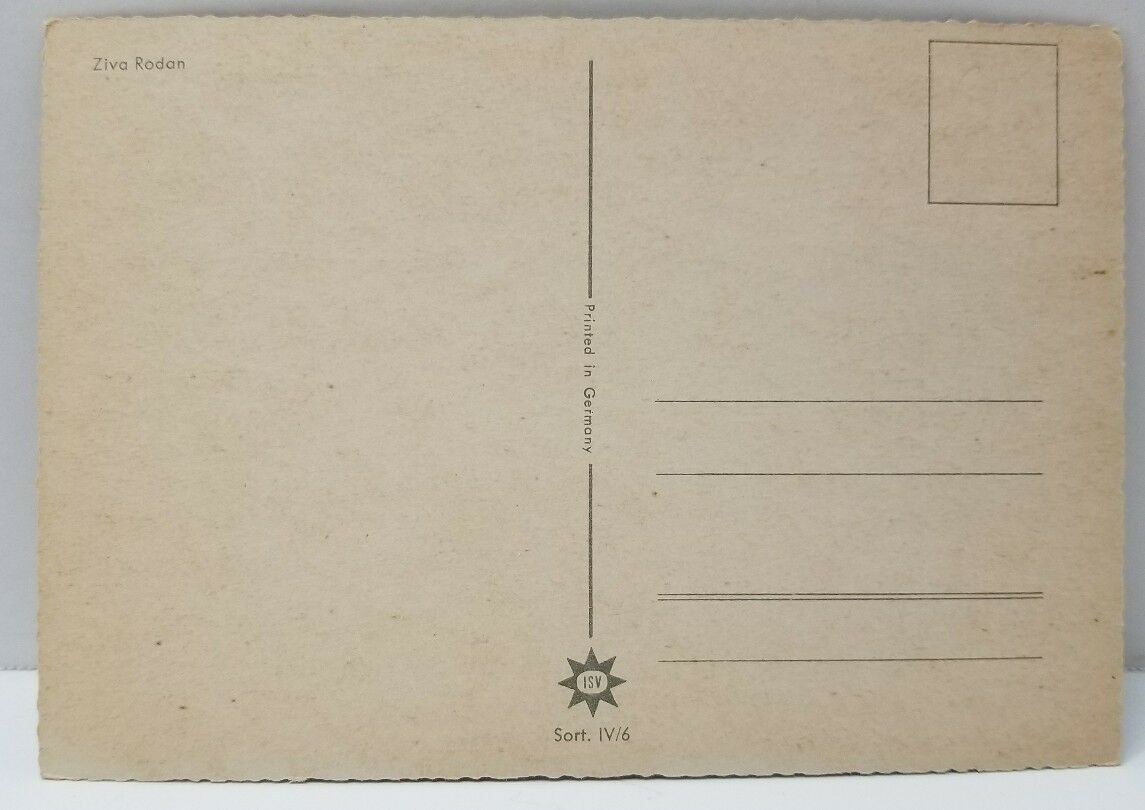 Mid Century Ziva Rodan Stripes Swimsuit Pin Up Postcard N11 | Other ...