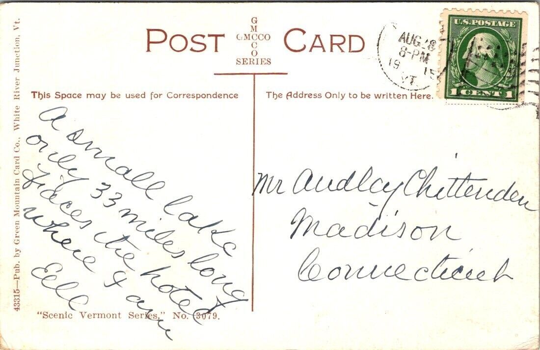 Vintage Vermont Postcard - Newport - Lake Memphremagog | United States ...