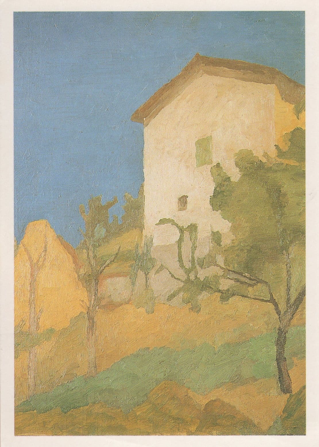 Giorgio Morandi Landscape Painting Postcard | Other / Unsorted ...