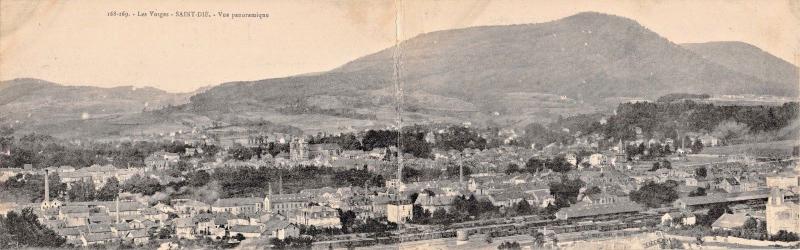 LES Vosges-Saint-Die France~Vue Panoramique~Double Postcard 1910s ...