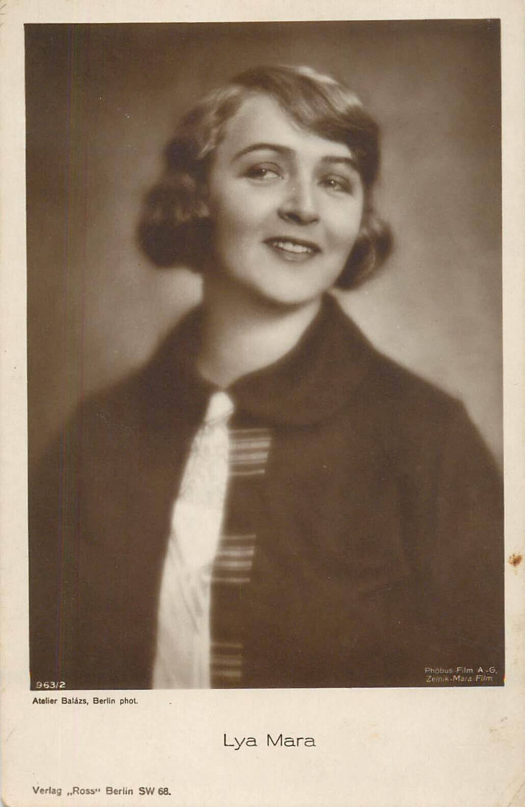 Cinema movie film starlet actress Lya Mara | Other / Unsorted, Postcard ...