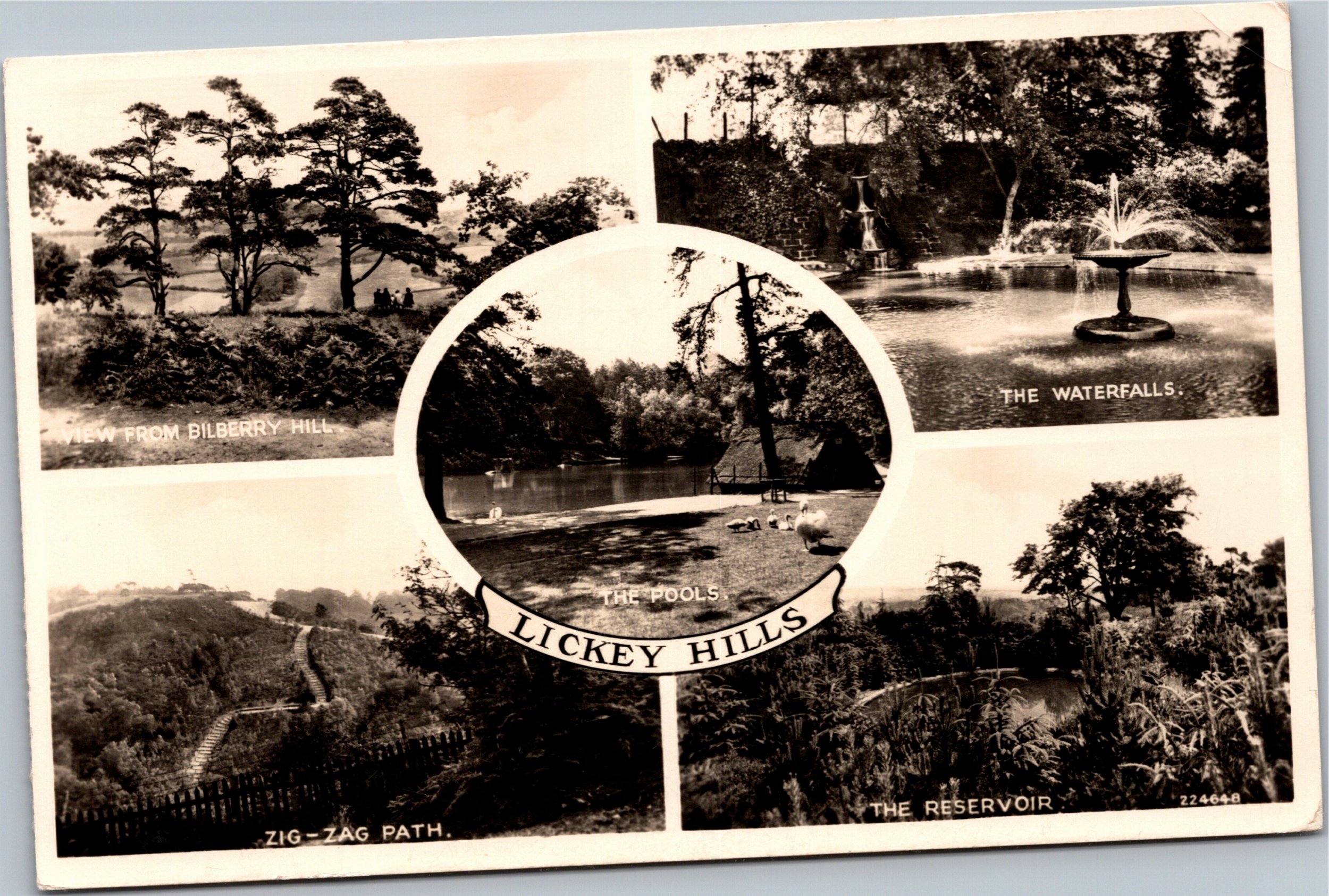 Lickey Hills - Pools Bilberry Hill Zig-Zag Path Waterfalls Reservoir ...
