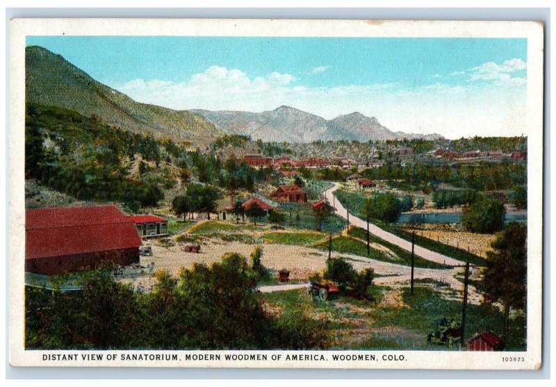 c1920's Distant View Sanatorium Modern Woodmen Of America Colorado CO ...